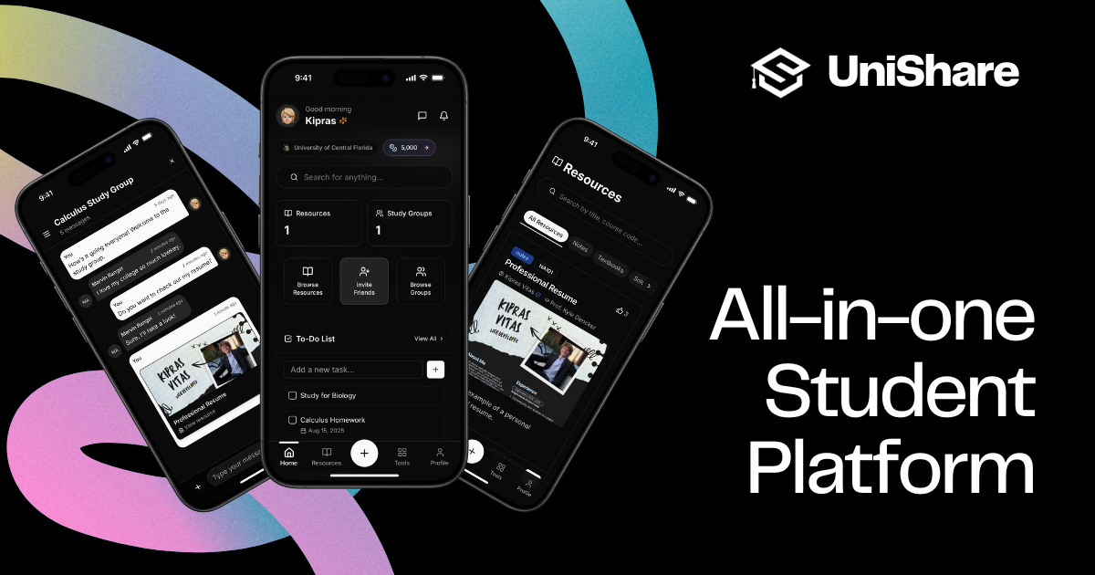 UniShare | Academic Resource Sharing Platform